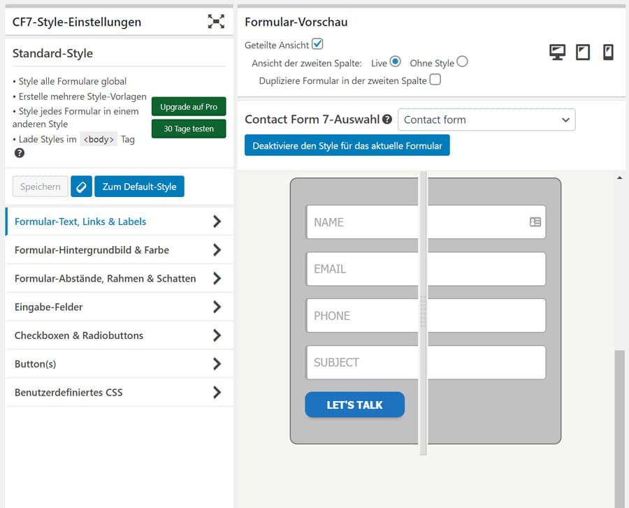 Kontaktformular mit Contact Form 7: 10+ nützliche Funktionserweiterungen